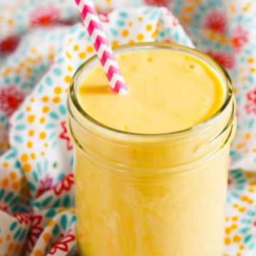 How to Make Vanilla Mango Smoothie Recipe | WW 0 Pts - Savor + Savvy
