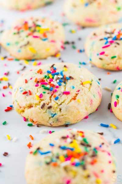 Fast Funfetti Cake Mix Cookies Recipe - 20 Minutes - Savor + Savvy