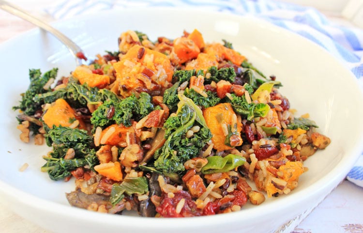 Vegetarian Harvest Wild Rice - Savor + Savvy