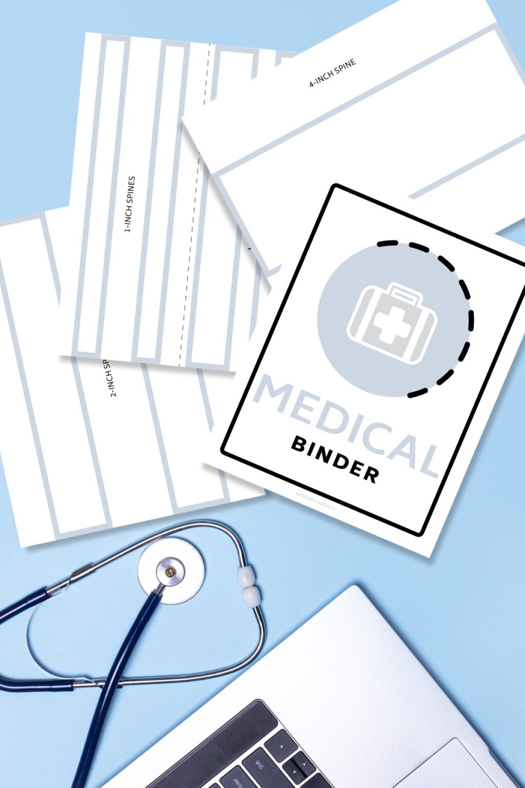 Free 4 Page Medical Binder Printable - Savor + Savvy