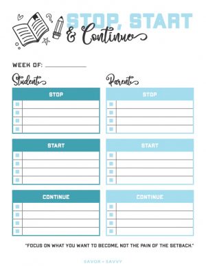 Printable Distance Learning Binder & Tips For Success - Savor + Savvy