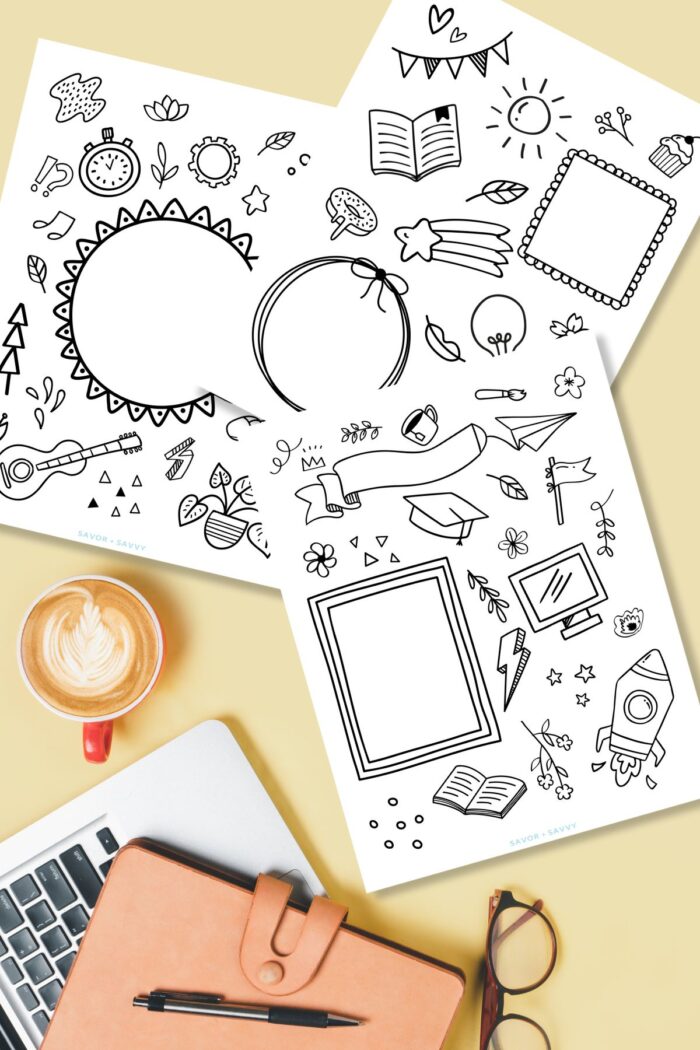 Printable Distance Learning Binder & Tips For Success - Savor + Savvy