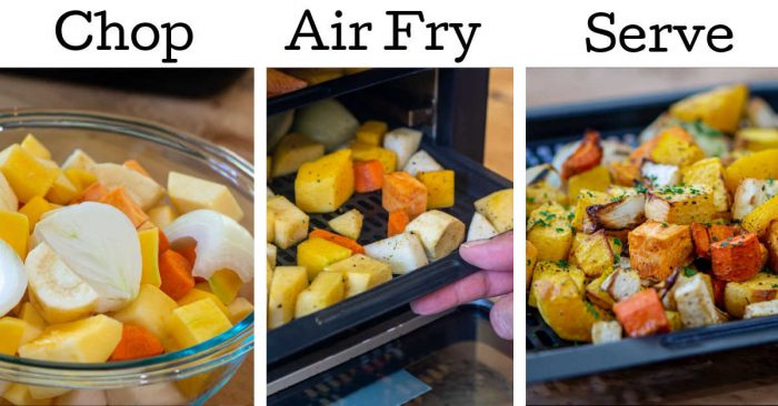 Air Fryer Roasted Root Vegetables 15 Minutes Savor Savvy