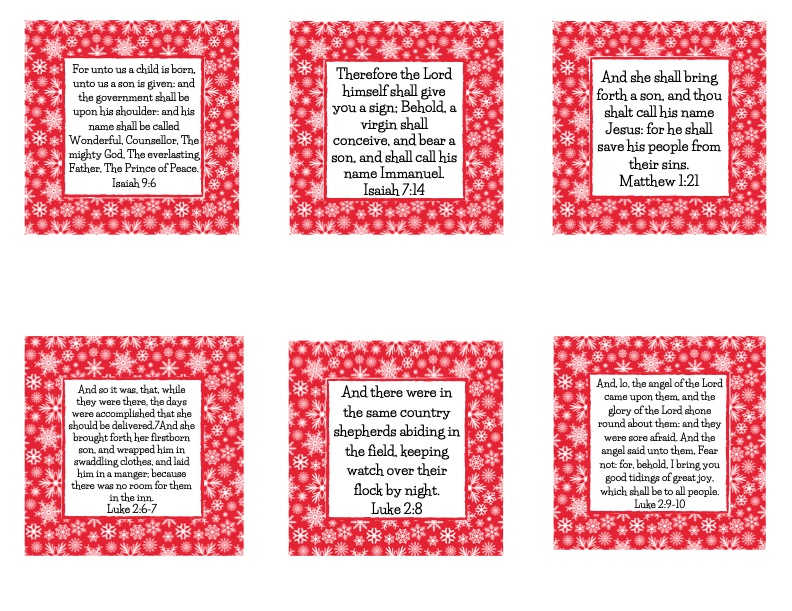 Christmas Bible Verses For Kids Christmas Bible Verses For Kids