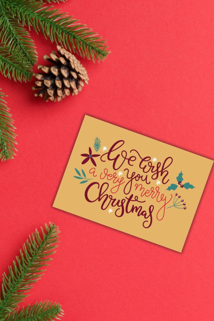 Free Printable Christmas Greeting Cards - Savor + Savvy
