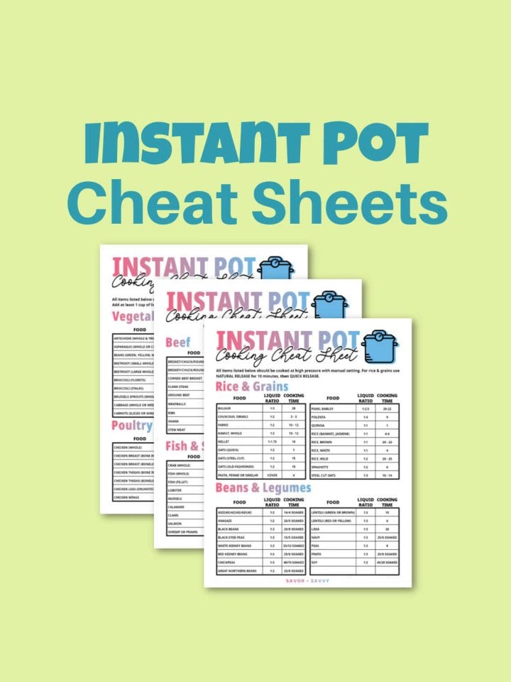 Instant Pot Recipes are a great time saver for busy moms - Savor + Savvy