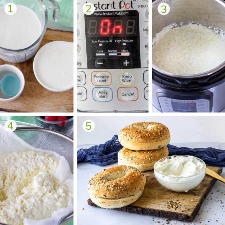 Instant Pot Cream Cheese - Savor + Savvy