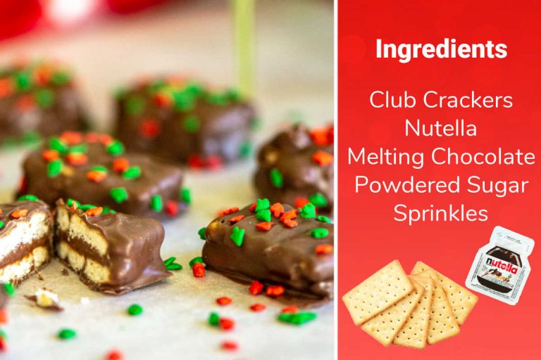 No Bake Nutella Cracker Bites - Savor + Savvy