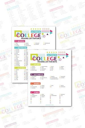 College Packing Lists - Printables FREE - Savor + Savvy