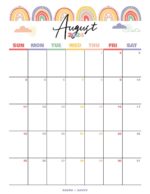 August 2024 Calendar Templates – 14 Free Printables - Savor + Savvy