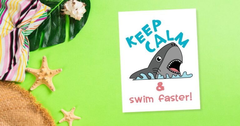 Free Printable Shark Week Signs - Savor + Savvy
