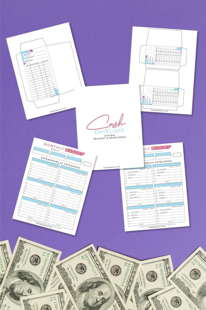 20 Free Budget Printables to Help Your Home Finances - Savor + Savvy