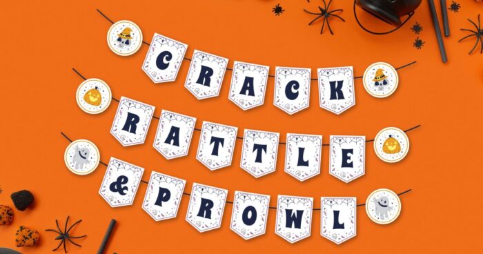 Free Printable Halloween Banner (All Letters, Numbers & Dividers ...