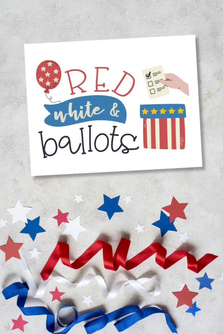Free Election Party Printables - Savor + Savvy