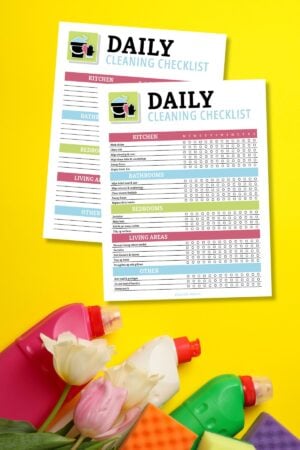 Free Printable Daily Cleaning Checklist (+Editable Version) - Savor + Savvy