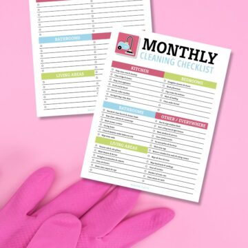 Free Printable Deep Cleaning Checklist - Savor + Savvy
