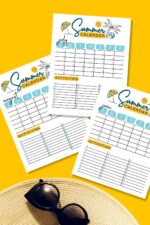 Free Printable Summer Calendar (Editable!) - Savor + Savvy