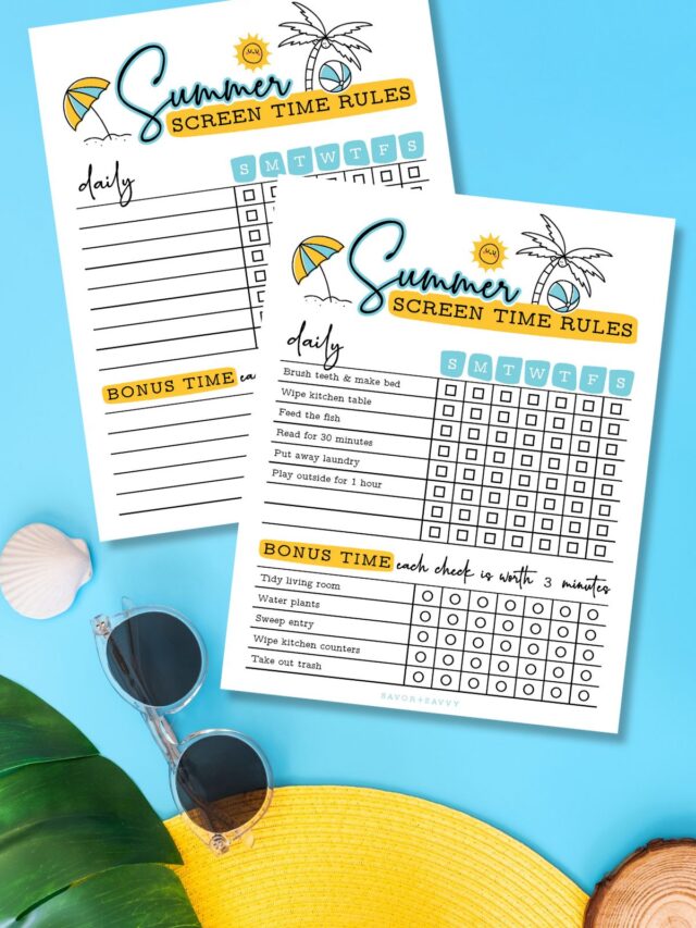 Free Printables To Help Organize Your Life and Decorate Your Home